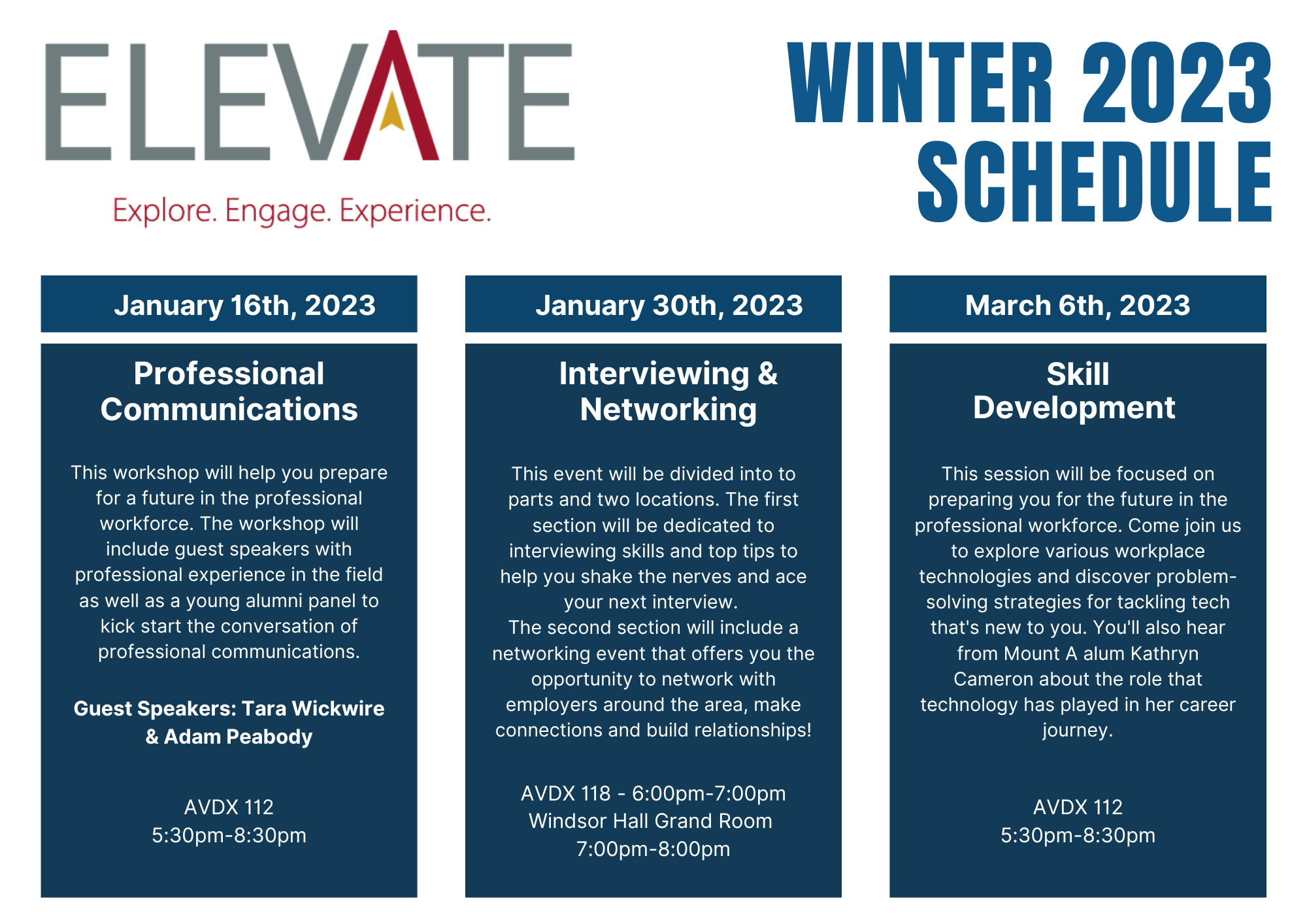Elevate Program | Mount Allison